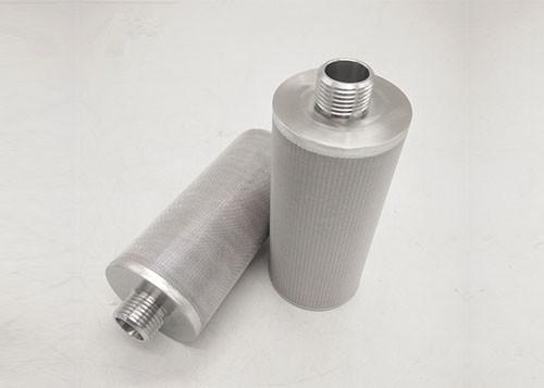Accurated filter precision sintered mesh filter cartridges