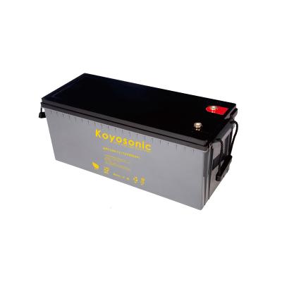 Cina Koyosonic ha sigillato la pila secondaria solare della batteria 12v 200ah del gel in vendita