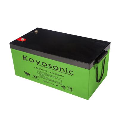 China CB260-12 Batterijkabelkoolstof 12V250AH 12V260AH voor Zonnestelsel Te koop