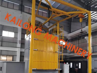 China Double Hook Shot Blasting Machine for sale