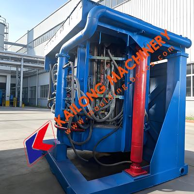 China 10 Kg Thyristor Medium Frequency Induction Melting Furnace For Aluminum for sale