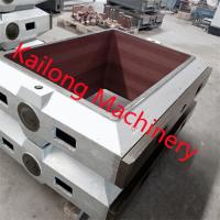 China ISO9001 cajas dúctiles del bastidor de arena del hierro GGG50 en venta