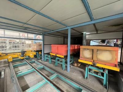 China Shell Core Making Molding Line Of Resin Sand Foundry for sale