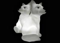 China Luz sem corda animal conduzida amigável da noite de Eco/luz esperta da noite do Fox para o berçário à venda