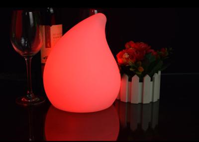 China DMX Colors LED Decorative Table Lamps Water Drop Shaped For Home Decoration for sale