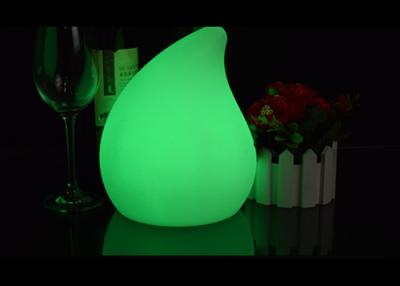 China DMX Colors LED Decorative Table Lamps Water Drop Shaped For Home Decoration for sale