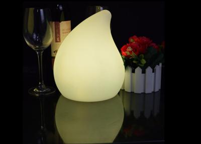 China DMX Colors LED Decorative Table Lamps Water Drop Shaped For Home Decoration for sale