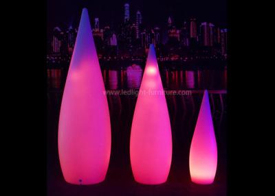 China Energy Saving  Hotel Floor Standing Lamps Art Design With Water Drop Shape for sale