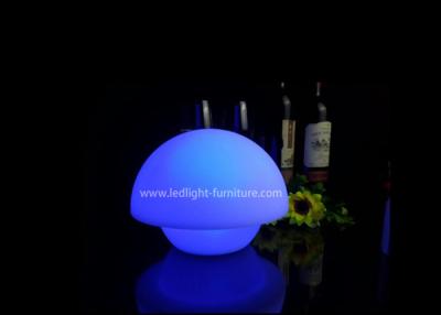 China Customized Design LED Decorative Table Lamps , Colorful Mushroom LED Night Lamp for sale