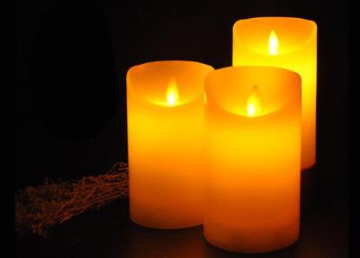 China Real Wax Material Flameless LED Candles With Remote Control Flickering Tea Lights for sale
