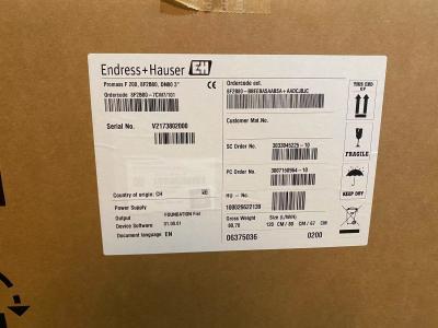 China Proline Promass Coriolis Flowmeter 8F2B80-BBEEBASAABSA+AADCJBJC for sale