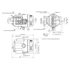 China Positioner SIPART PS2 Flameproof Aluminum Enclosure With Gauges for sale