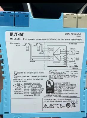 China MTL5544 MTL Instruments Proximity Detector Interface Base Guideway Safety Barriers for sale