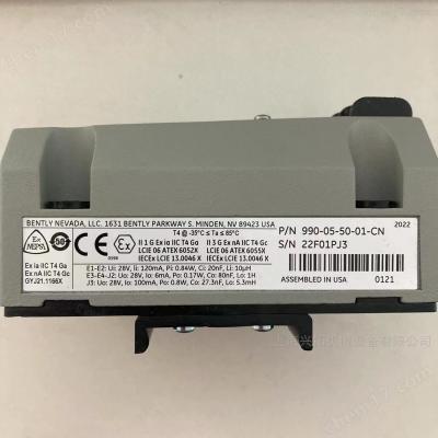 China 3300 XL 11 mm Probe Vibration Sensor Transmitter 990-05-50-01-05 from Bently USA Stock for sale