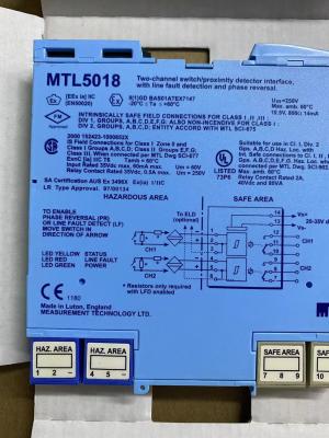 China MTL5018 SWITCH/PROXIMITY DETECTOR INTERFACE Twee-kanaal, met lijnfoutdetectie en faseomkering for sale