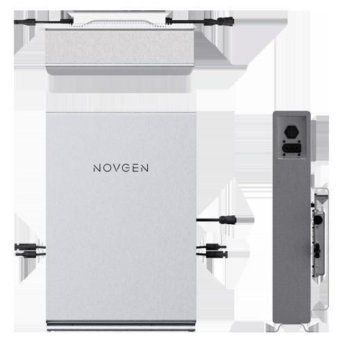 Quality NOVB-2400 Balcony Solar Energy Storage 1000W 25A 400x587x102mm Dimension for sale