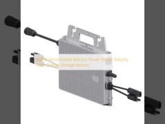 800W Micro-omvormer Balkon Energiecentrale Balkon Zonne-energieopslag Balkon