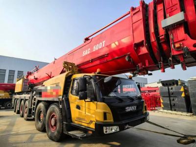 China SANY 450 Ton Heavy Duty Boom Truck Year 2021 With 42m Auxiliary Boom for sale