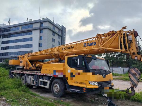 Quality XCMG QY25K5C Truck Mounted Boom Crane 2021 April High Performance For Construction for sale