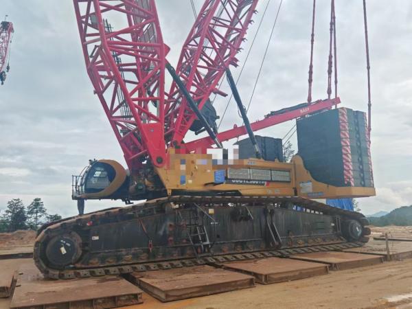Quality 2021 SANY 800T 800 Ton Crawler Crane Counterweight 650T Fatigue Resistant for sale