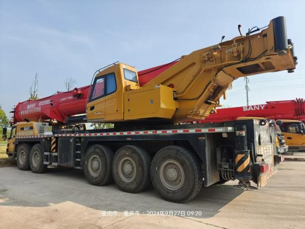 Quality June 2022 Sany Truck Crane STC1300C8 85.5m Coounterweight 57t Hydraulic Mobile for sale