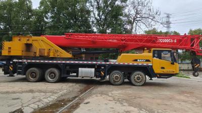 중국 2023 Sany STC50C5-8 크레인 46m 본부름 16m 지브 및 11톤 반중량 판매용