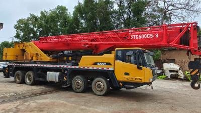 중국 2023 Sany STC50C5-8 크레인 46m 본부름 16m 지브 및 11톤 반중량 판매용
