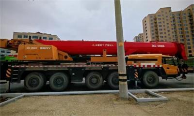 China 2022 Junho SANY SAC1600T8 Guindaste com 2886h de funcionamento e 60t de contrapeso à venda