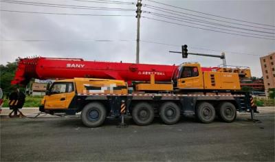 China 2022 Junho SANY SAC1600T8 Guindaste com 2886h de funcionamento e 60t de contrapeso à venda