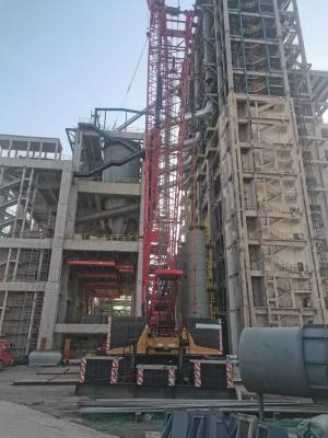 China 2021 Sany SCC6600TM Crawler Crane met 96m boomlengte en nationale V-emissie standaard Te koop