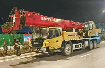 Китай 2020 Использованный грузовик Sany кран STC250C5-1 18m длина джиба Weichai двигатель отличное состояние продается