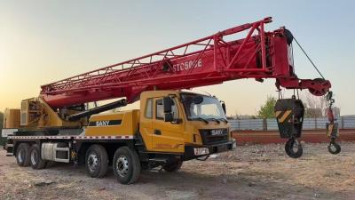 China 2023 grúa de camiones usados Sany STC500E5 con motor Weichai y estándar nacional de emisiones VI en venta