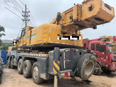 Cina XCMG XCT130L6 di 130 tonnellate, gru per autocarri usati, con gomma fissa da 17,5 metri e gancio da 130 tonnellate in vendita