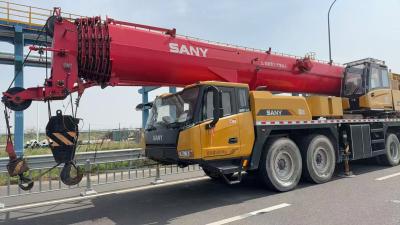 China 2023.2 Production Year Sany STC800C6-8 80t Used Truck Crane with 25.5 tons Counterweight for sale
