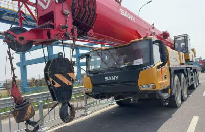 China 2023.2 Production Year Sany STC800C6-8 80t Used Truck Crane with 25.5 tons Counterweight for sale