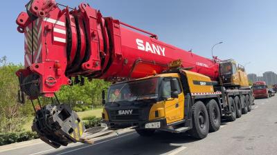 中国 2020年 Sany SAC5000 500t 中古クレーン 42m ジブ長さ 140トンの対重量 販売のため