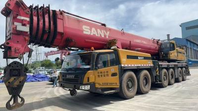 Cina 2018 Sany SAC3500C8-8 Gru 350-Ton 70-Meter Boom principale 140-Ton Counterweight 78-Meter Torre Condizione Con Super Lift Motore Mercedes-Benz in vendita