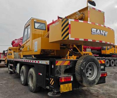 China 2022 Sany Used Crane STC250E5-1 Truck Crane 25T Lifting Capacity 6.4T Counterweight 41M Boom Length Yuchai Engine  Mobile Crane Manufacturer for sale