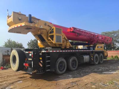 Китай 2022 Sany Использованный кран STC900T7 Главный бум 66 метров Гиб 18,5 метров Противовес 36 тонн Отличные условия работы продается