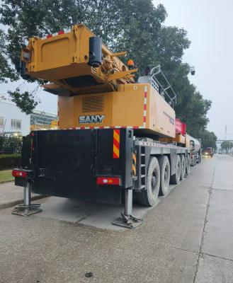 China 2023 Sany Gebruikte kraan SAC2200C8-8 Hoofdboom 88m Jib 20m Tegengewicht 74t Lopentijd 1793h Kilometer 9311km Uitstekende werkomstandigheden Te koop