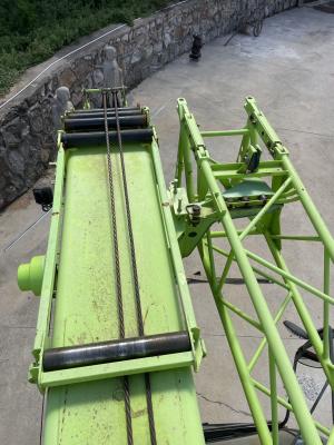 Cina 2020 Zoomlion Granata usata ZTC250A552 Boom principale 41m Jib 8,5m Contrapeso 6,2t Tempo di corsa 7114h chilometraggio 18624km Eccellente condizione di lavoro in vendita
