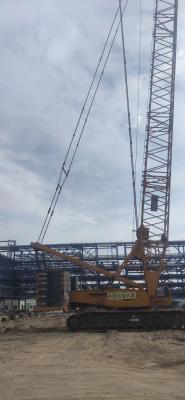 Китай 2017 XCMG вторым рукой ползучий кран XGC260 с главным бумом 93 метров, башни Jib 66 метров, противовес 142 тонн, время работы 15000 часов и отличные условия работы. продается