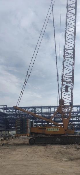 Quality 2017 Production Date XCMG Second-Hand Crawler Crane XGC260 93m Main Boom 66m for sale