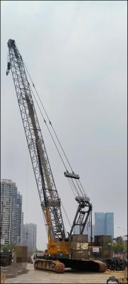China 2017 Sany Second-Hand Crawler Crane SCC750E Hoofdarm 57 meter, Hulparm 18 meter, tegengewicht 25 ton, looptijd 9914h, uitstekende werkomstandigheden. Te koop