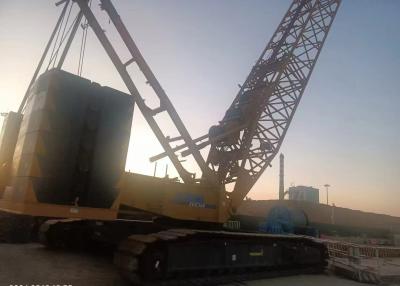 China 2021 XCMG Second-Hand-Kran XGC350 Hauptarmlänge 24-87 Meter Turm Jib 20-66 Meter Gegengewicht 282 Tonnen Laufzeit 3540h hervorragende Arbeitsbedingungen. zu verkaufen