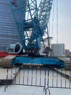 Cina Autogru cingolata usata Sany SCC4000A del 2023 con braccio principale da 78 metri e contrappeso super lift da 130 tonnellate in vendita