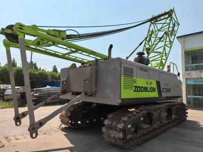 Cina 2017 Zoomlion Used Crawler Crane ZCC800H Braccio principale 40 metri, braccio ausiliario 18 metri, contrappeso 29 tonnellate, tempo di funzionamento 6850h, condizioni di lavoro eccellenti. in vendita