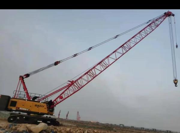 Quality Weichai Engine SANY Crawler Crane Featuring 110t Hook and 1000 L Fuel Tank for Industrial Construction for sale