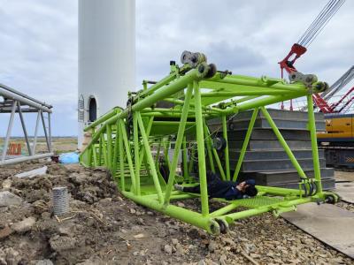 China 2020 Zoomlion Used Crane, The ZCC9800, Has A Main Boom Of 159 Meters And A 7-Meter Boom, A 300-Ton Counterweight, And A Run Time Of 2041 Hours. It'S In Excellent Working Condition. for sale