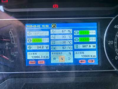 중국 2022년 새니 사용된 SAC3500 크레인 93m의 본부름, 36m의 지브, 120톤의 반중량 판매용